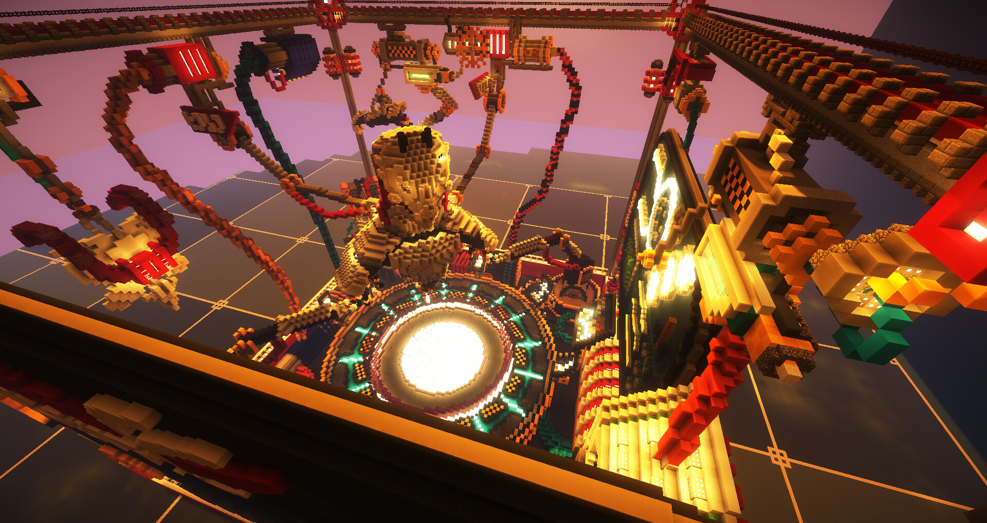 Hanka Corp. Robot's Factory Minecraft Map