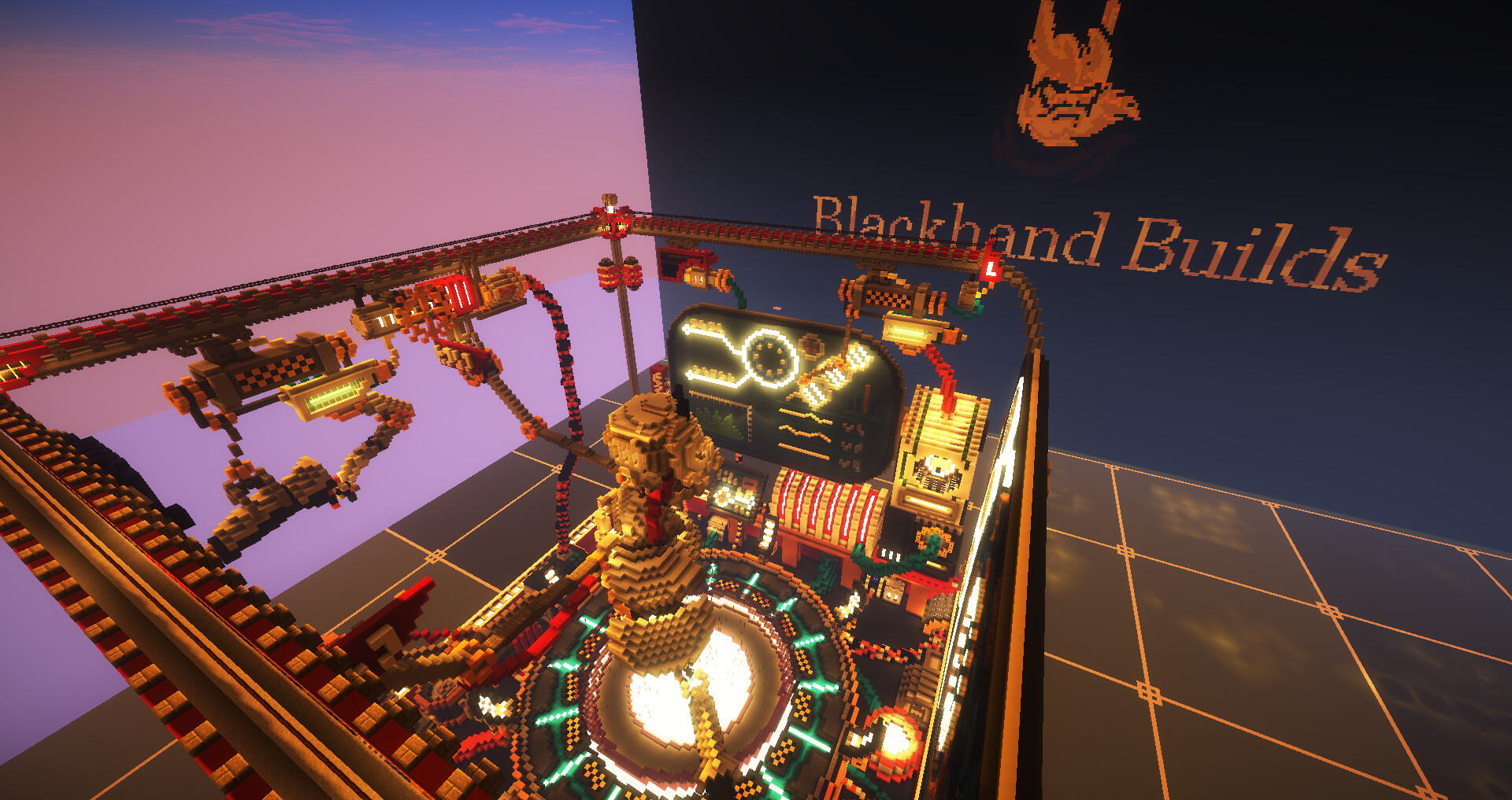 Hanka Corp. Robot's Factory Minecraft Map