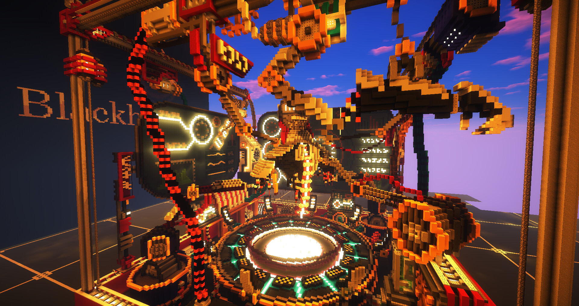 Hanka Corp. Robot's Factory Minecraft Map