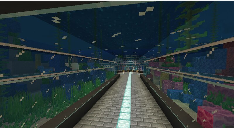 Aquarium lobby Minecraft Map