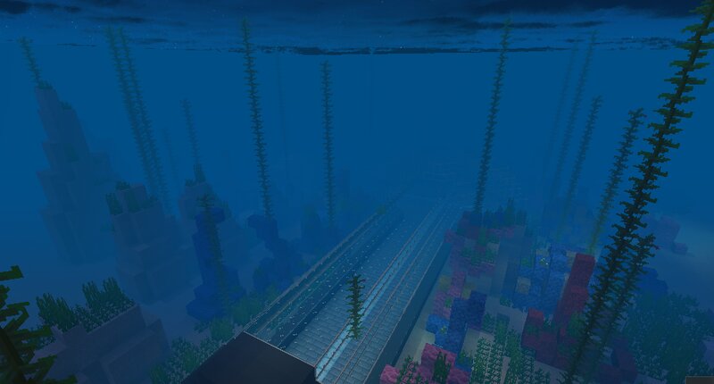 Aquarium lobby Minecraft Map