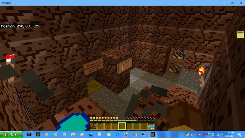 Tutorial Dungeon Minecraft Map