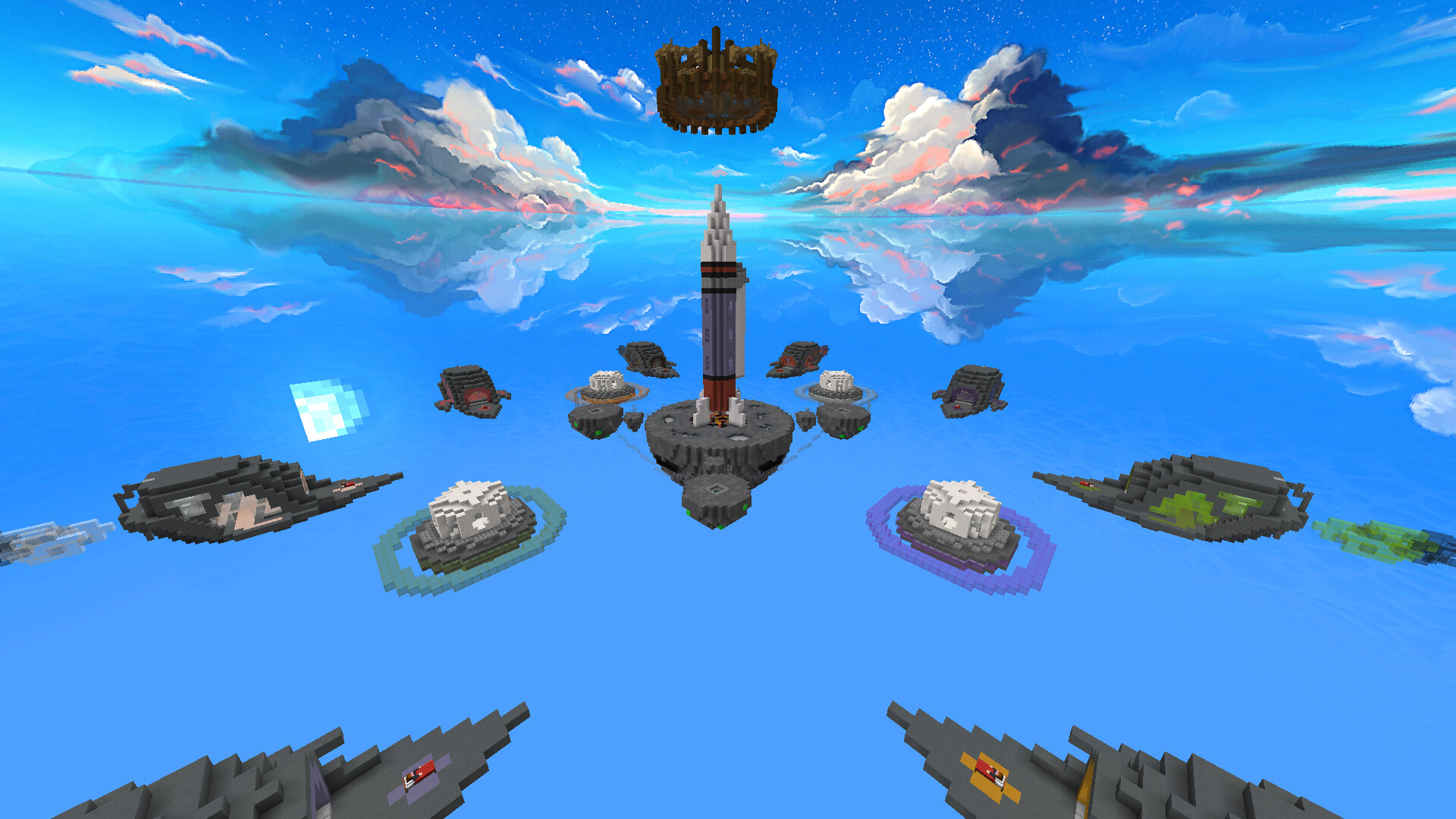 Bedwars Map - Rocket Minecraft Map