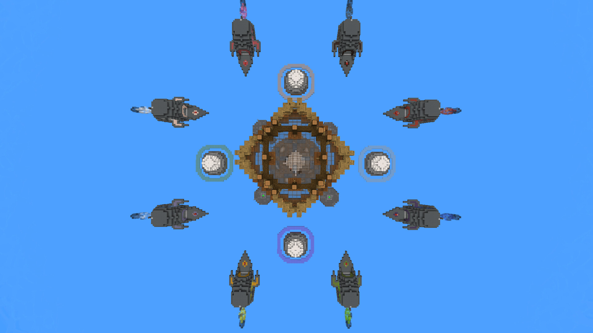 Bedwars Map - Rocket Minecraft Map