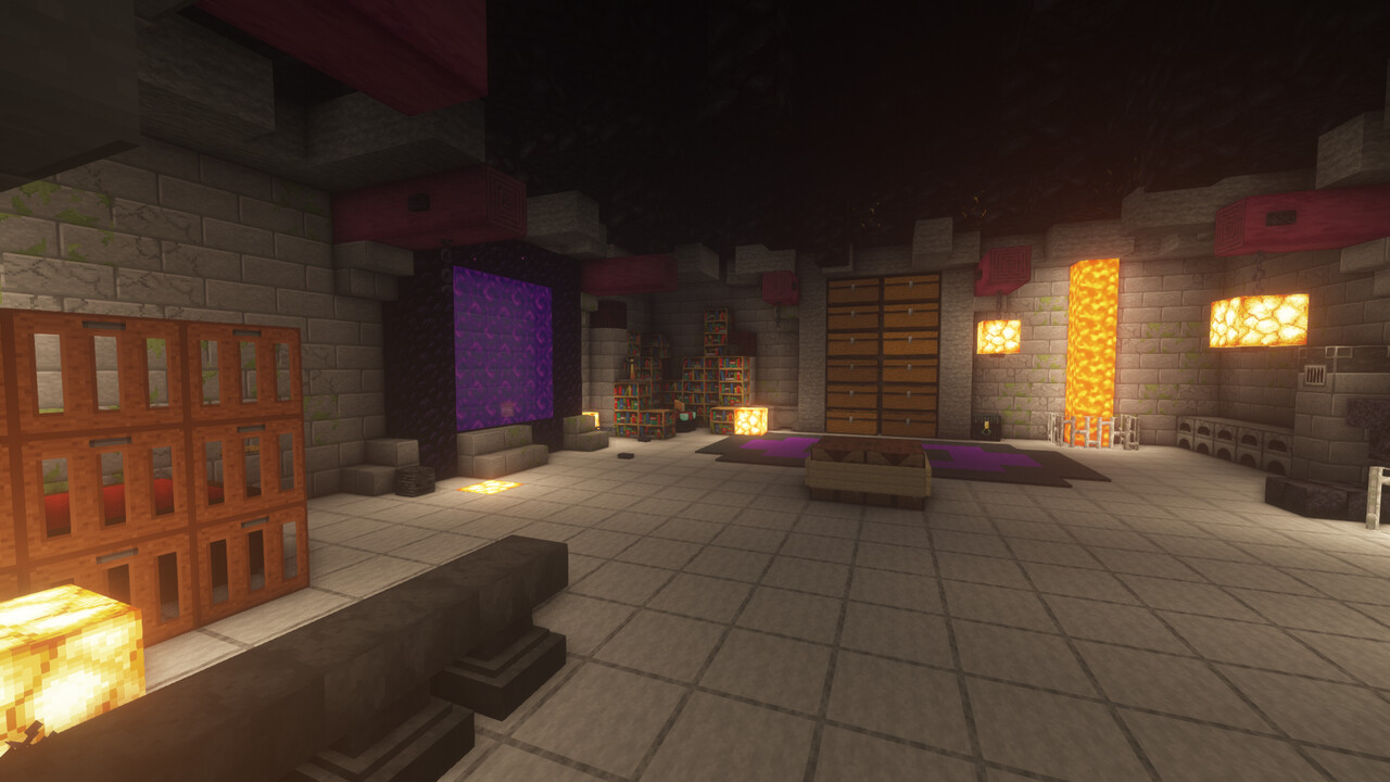 Volcano Base 2 Minecraft Map