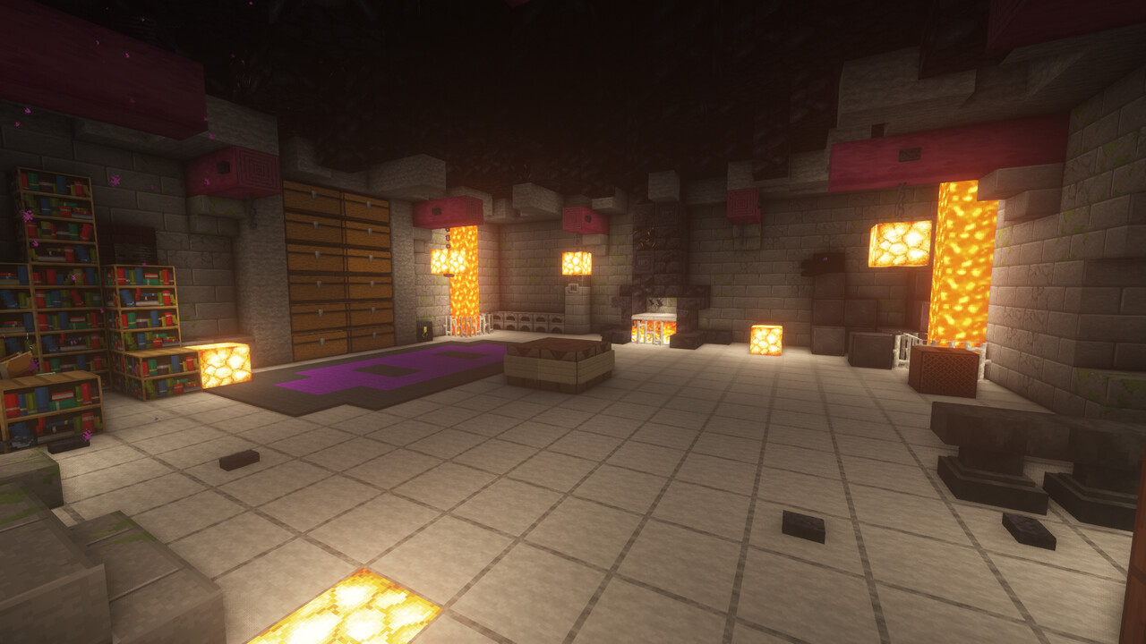 Volcano Base 2 Minecraft Map