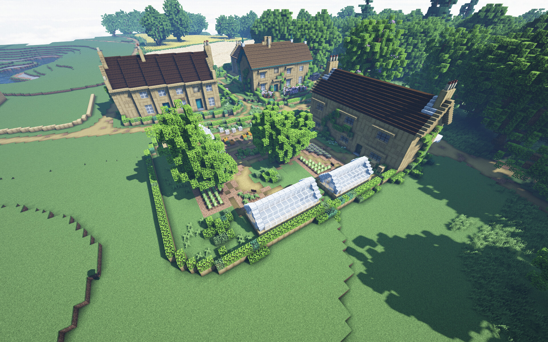 Richardson & Sons greengrocers, Edensor Minecraft Map