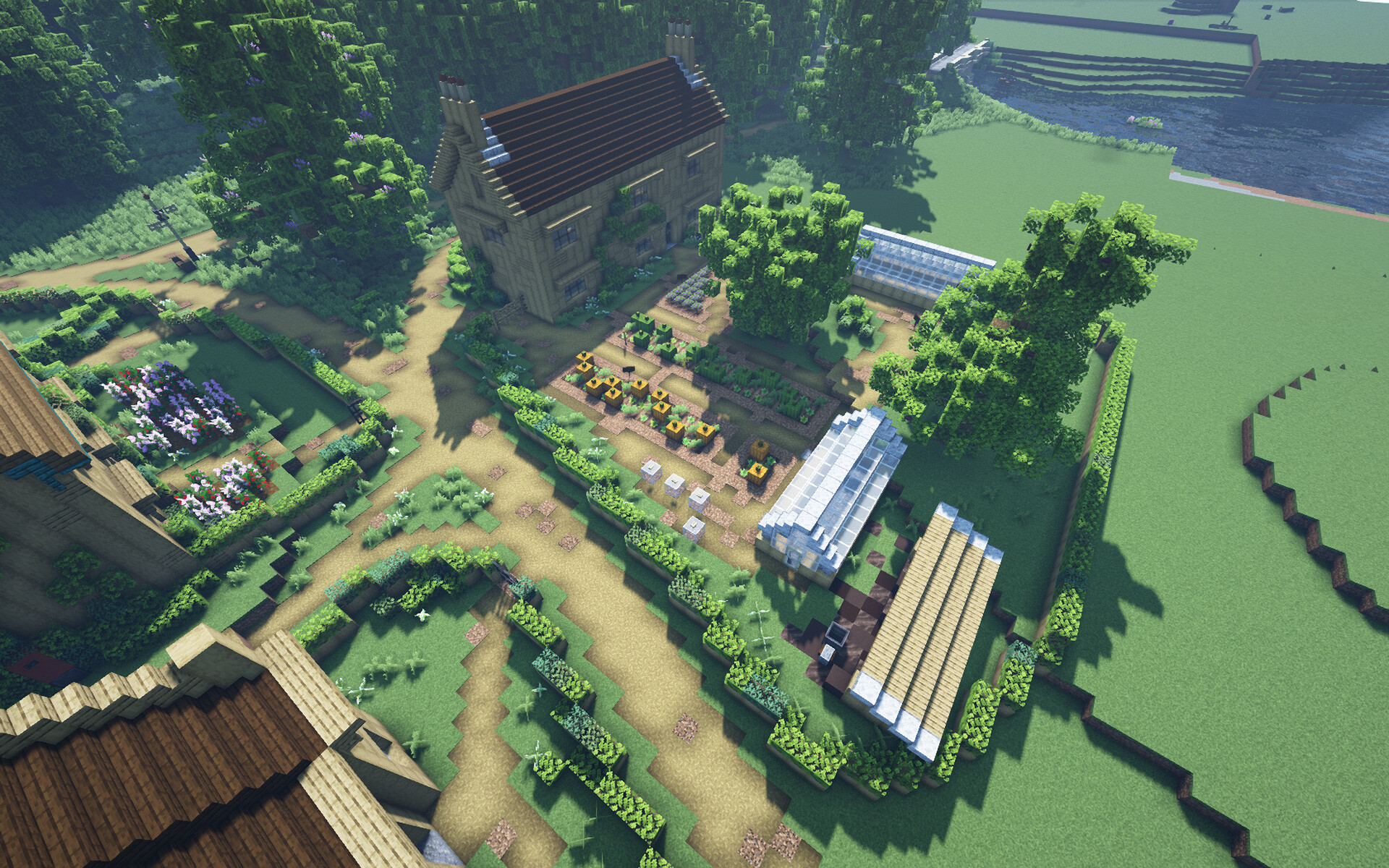 Richardson & Sons greengrocers, Edensor Minecraft Map