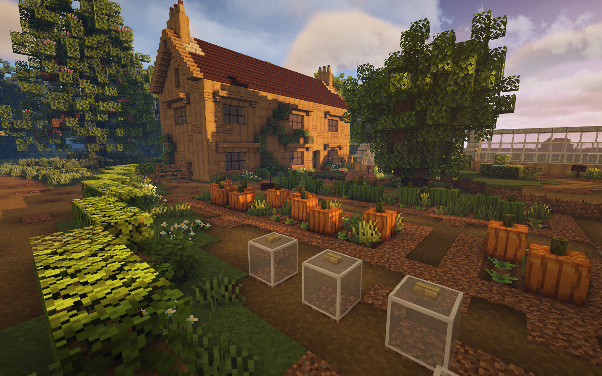 Richardson & Sons greengrocers, Edensor Minecraft Map