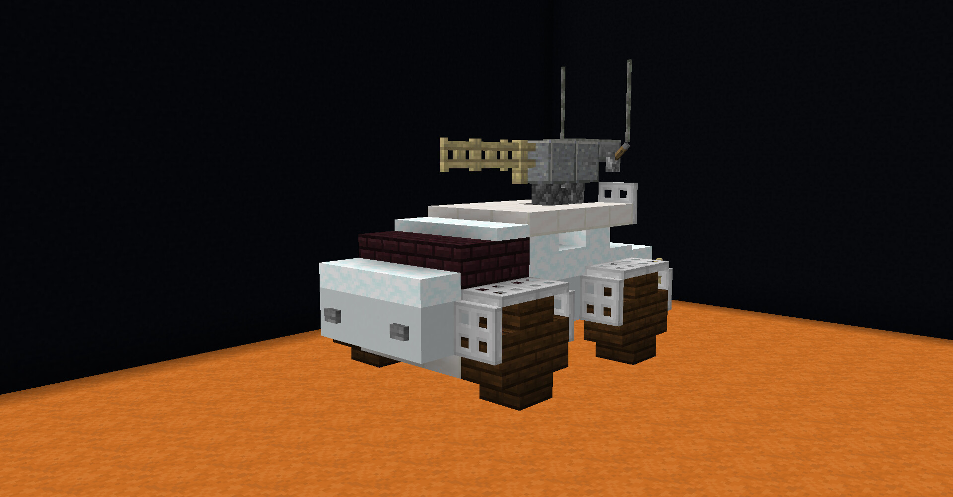 Martian military vehicles Minecraft Map