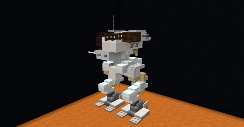 Martian military vehicles Minecraft Map