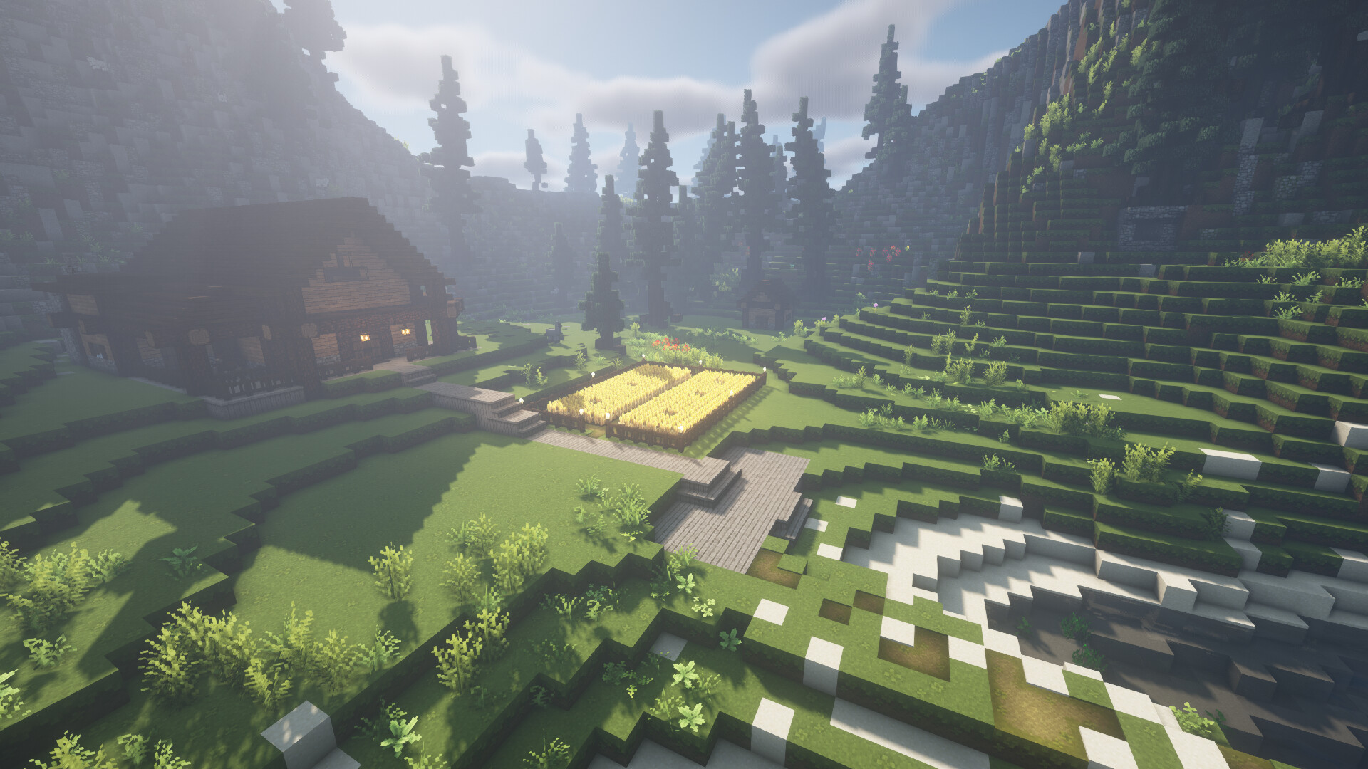 Cottage in Valley Minecraft Map