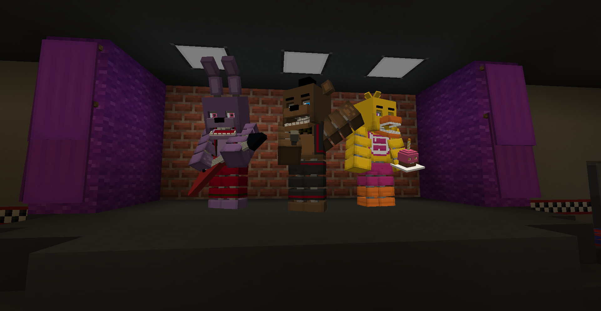 Freddy Fazbear's Pizzeria - A Minecraft 1.17 FNAF1 Roleplay Map ...