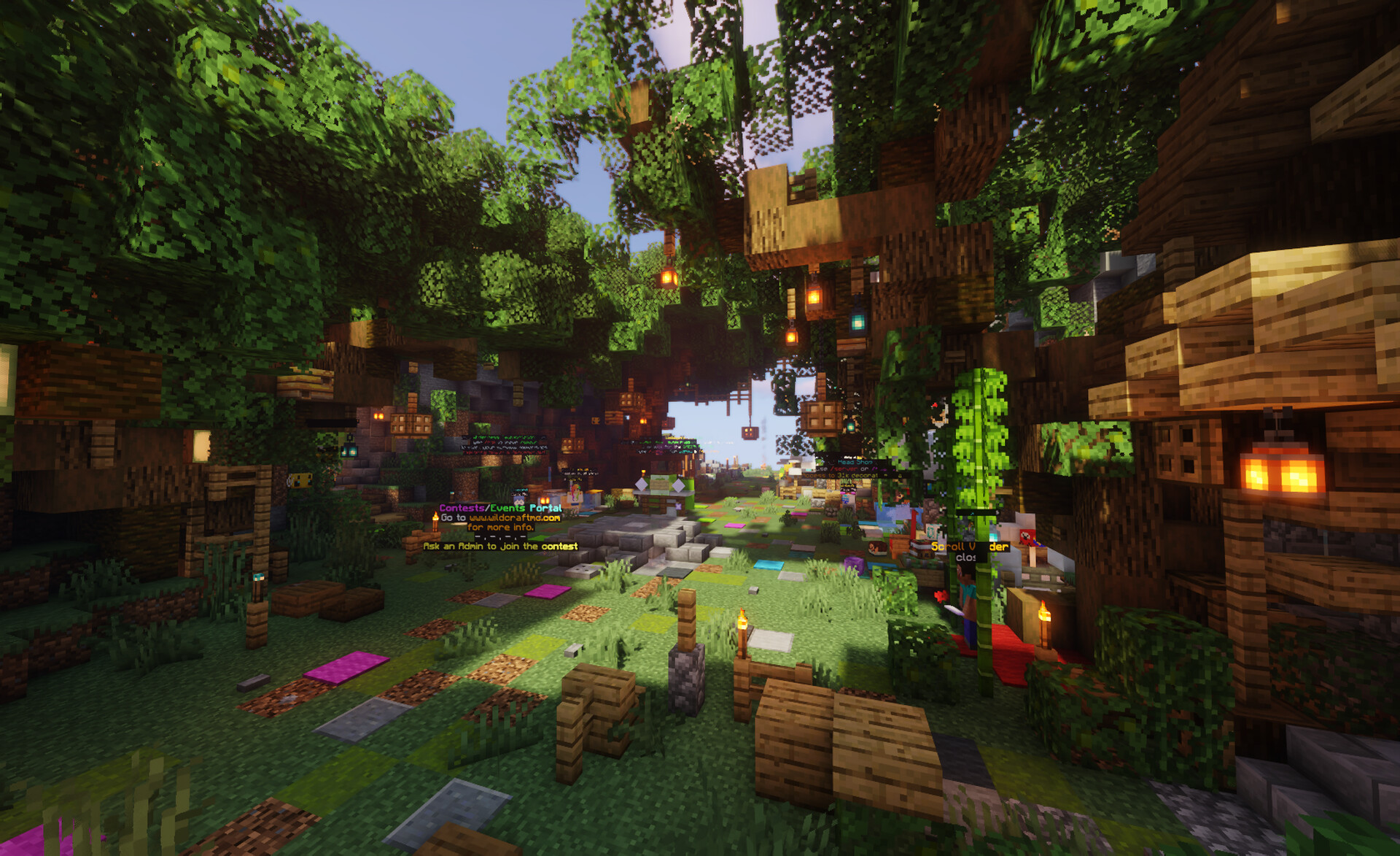 Wildcraft's Spawn (Sildurs Shader Version) Minecraft Map