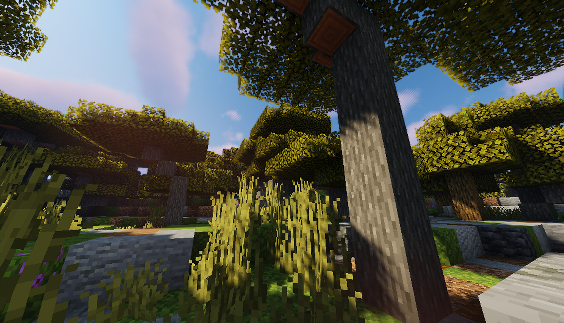 Mossy savannah (building base) Minecraft Map