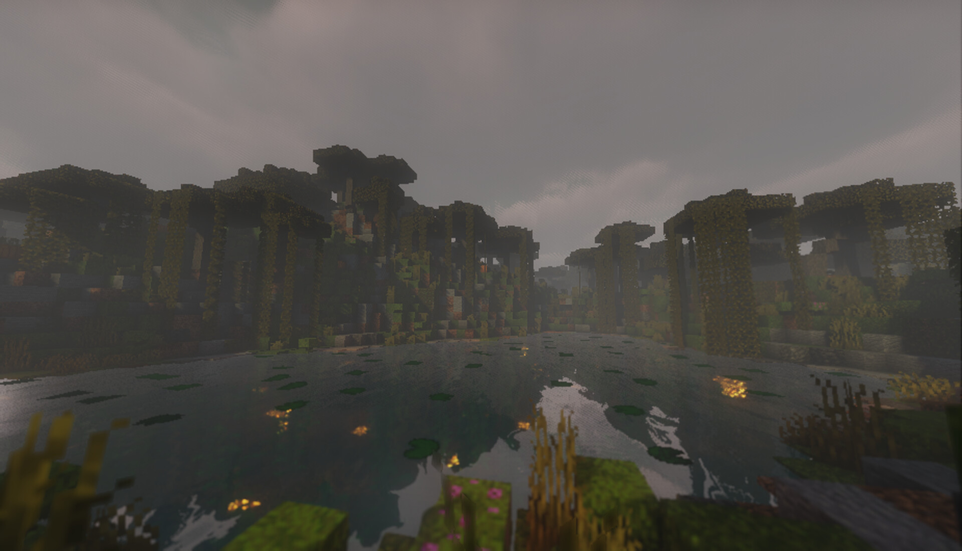 Mossy savannah (building base) Minecraft Map