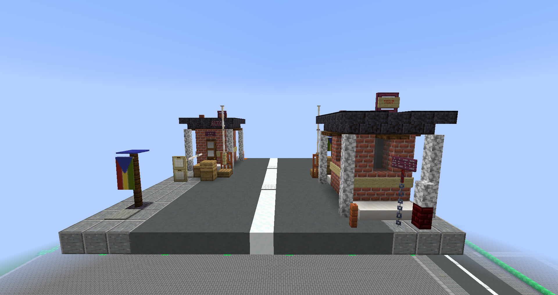 Tropico 6 Security Checkpoint Minecraft Map