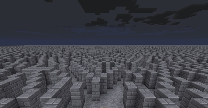 Giant Maze Minecraft Map