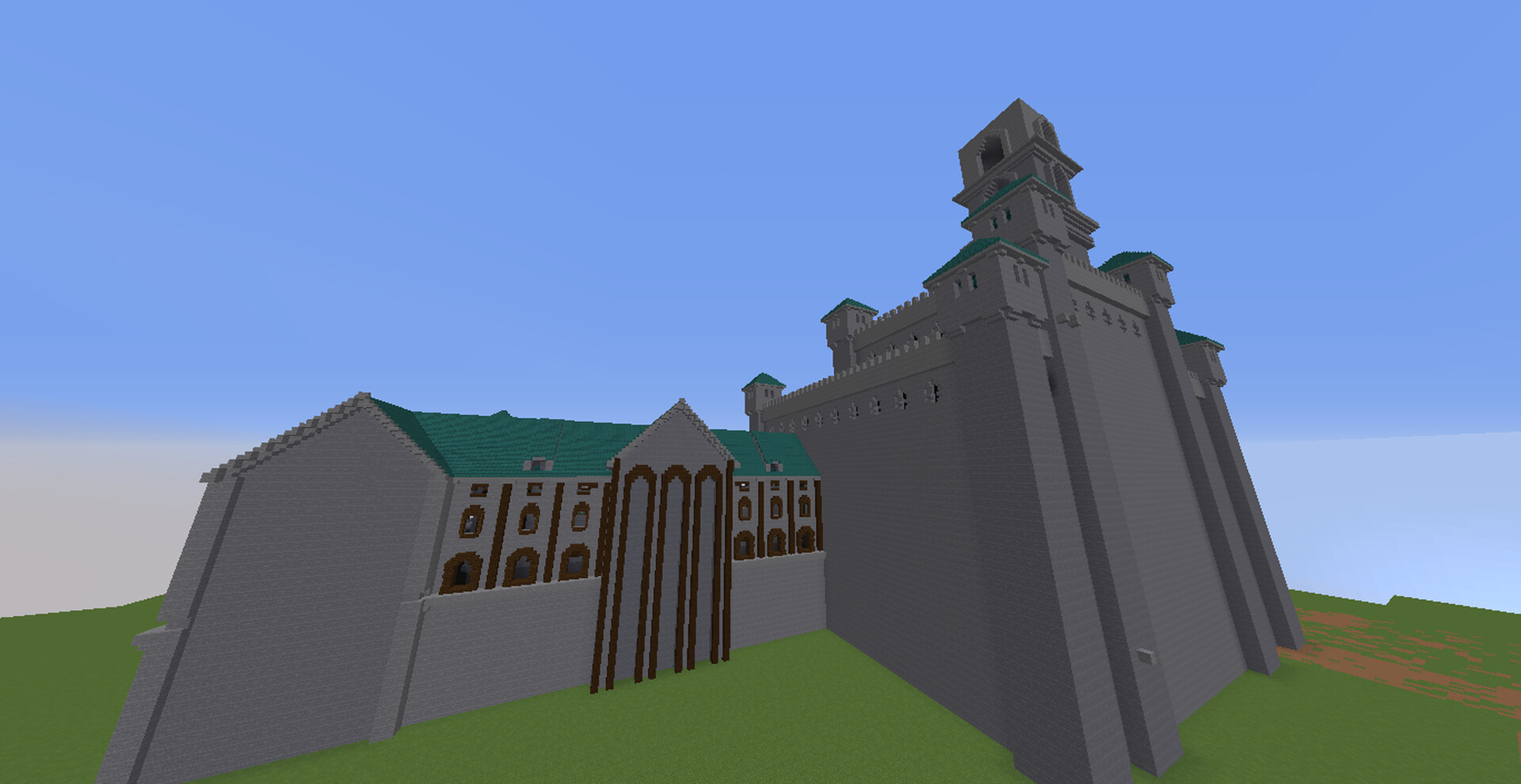 Trost District HQ | Attack on Titan Minecraft Map