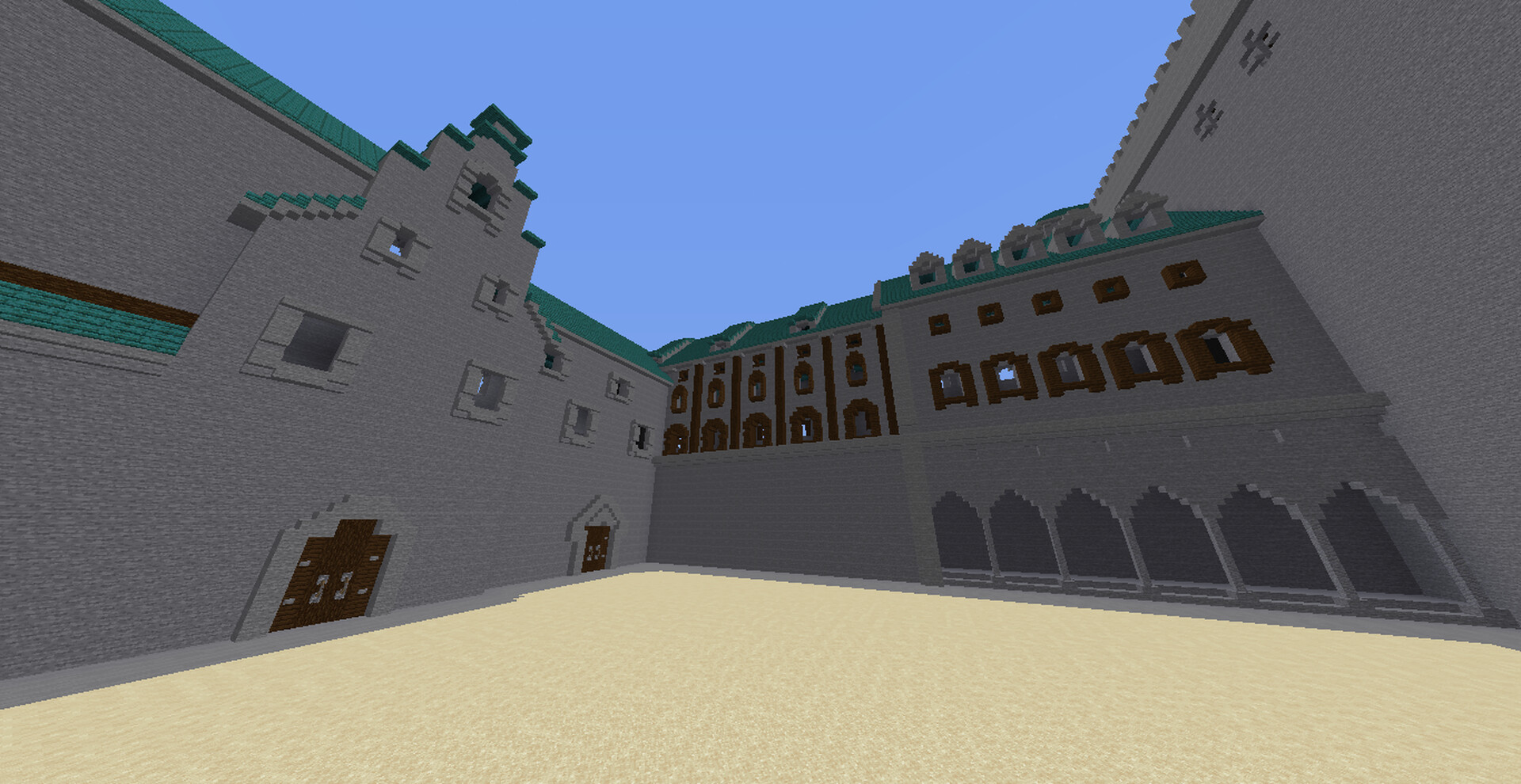 Trost District HQ | Attack on Titan Minecraft Map