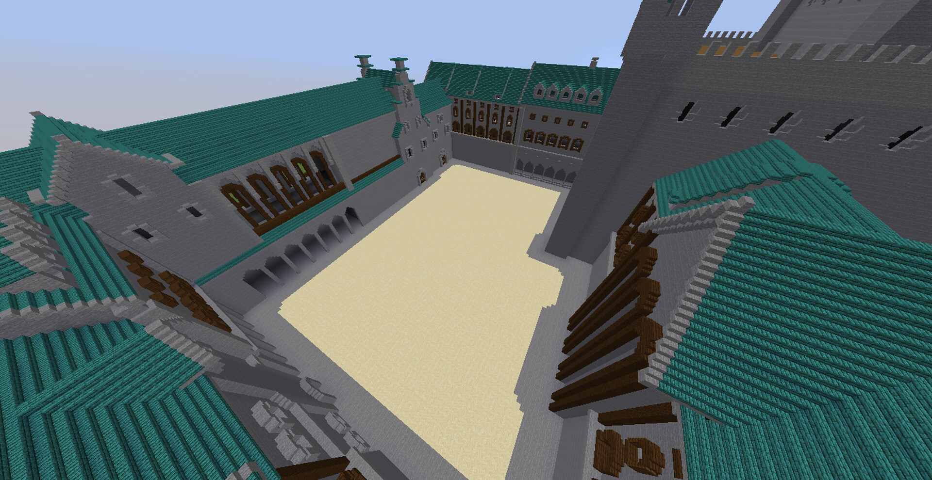 Trost District HQ | Attack on Titan Minecraft Map