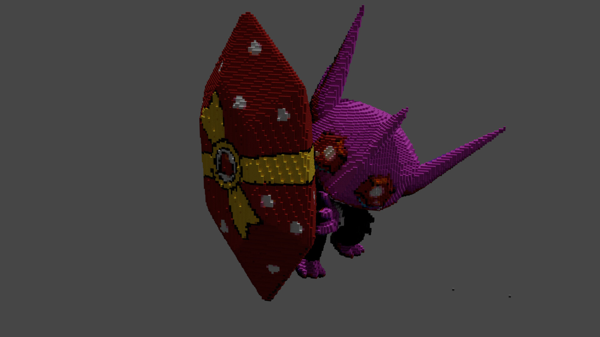 Nice Guy Mega Sableye 3D Organic Minecraft Map