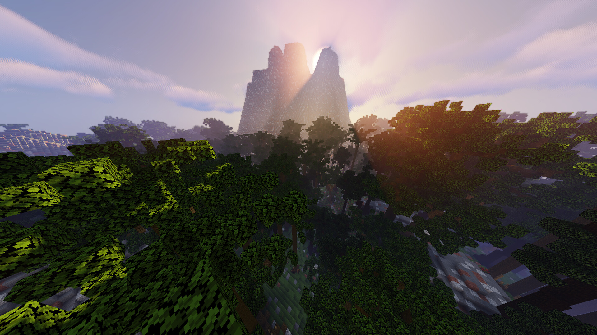 Volcano Island Minecraft Map