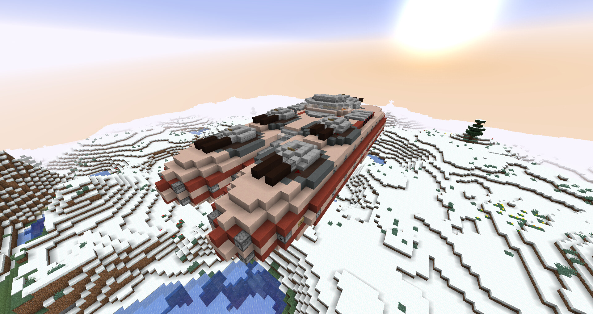 [Airship] Heavy Cruiser Minecraft Map