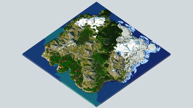 Qiraterra - The Tropical Fantasy World - (3k, Download, 1.16+, Java ...