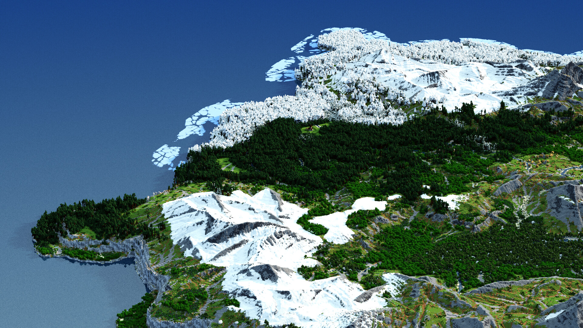 Qiraterra - The Tropical Fantasy World - (3k, Download, 1.16+, Java ...