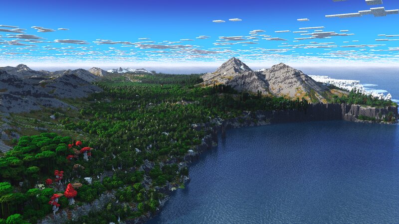 Qiraterra - The Tropical Fantasy World - (3k, Download, 1.16+, Java ...