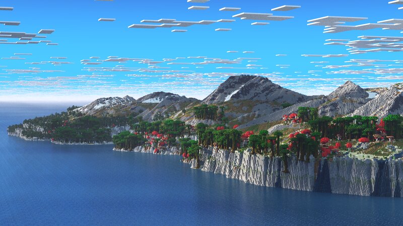 Qiraterra - The Tropical Fantasy World - (3k, Download, 1.16+, Java ...