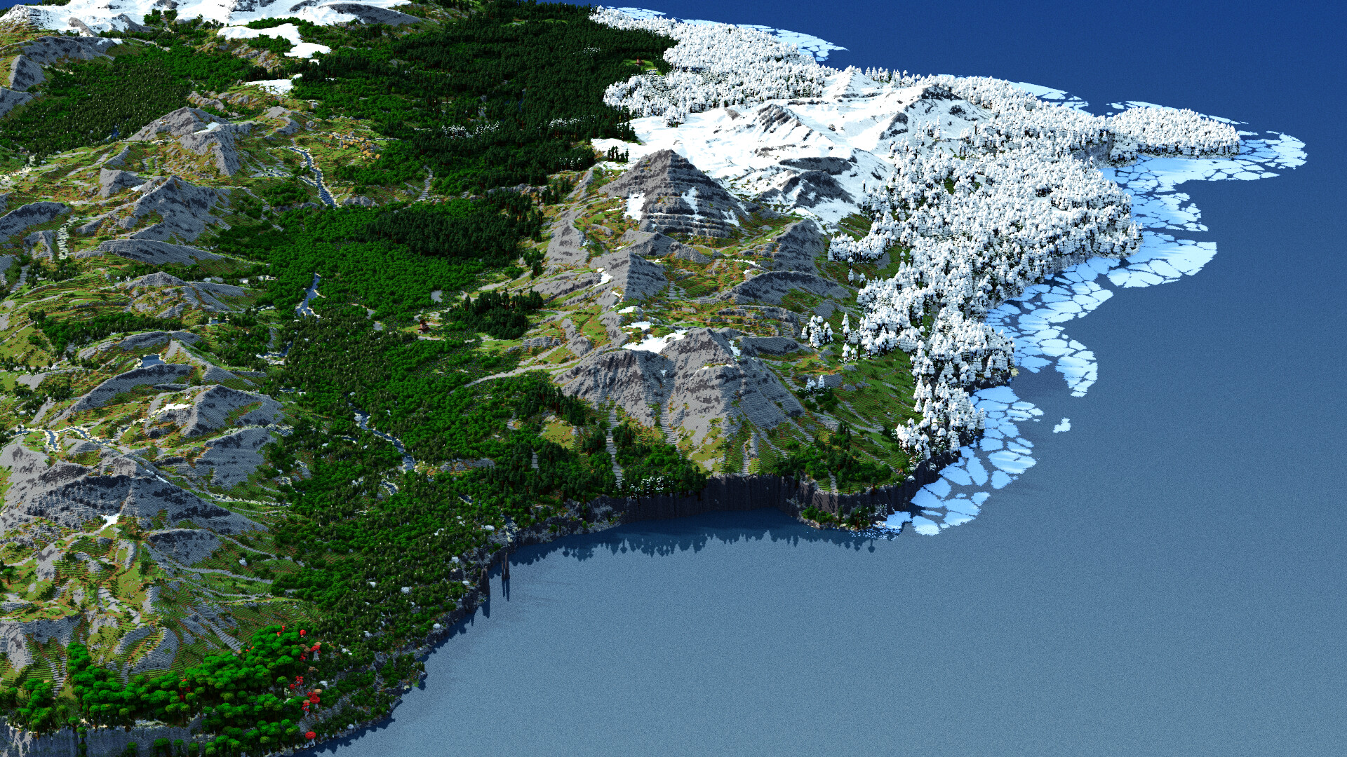 Qiraterra - The Tropical Fantasy World - (3k, Download, 1.16+, Java ...