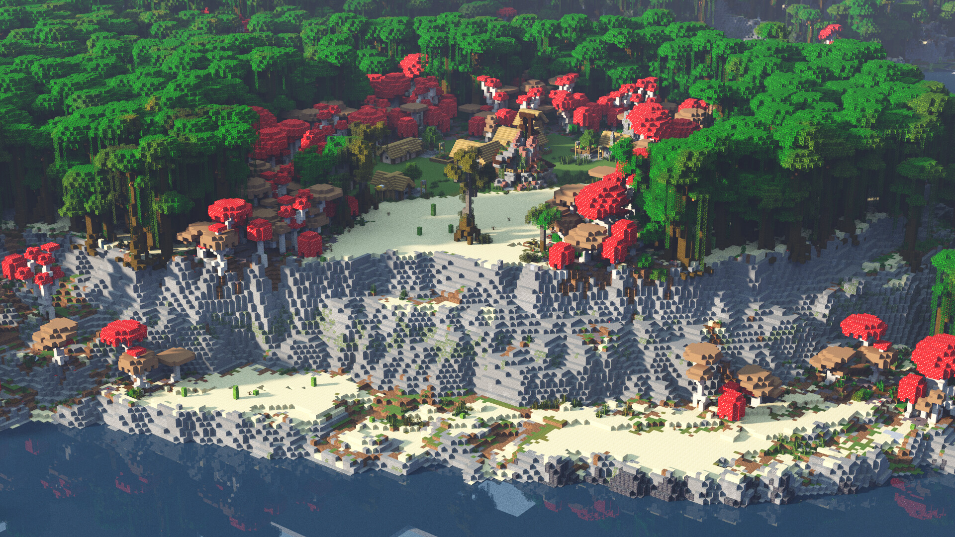 Qiraterra - The Tropical Fantasy World - (3k, Download, 1.16+, Java ...