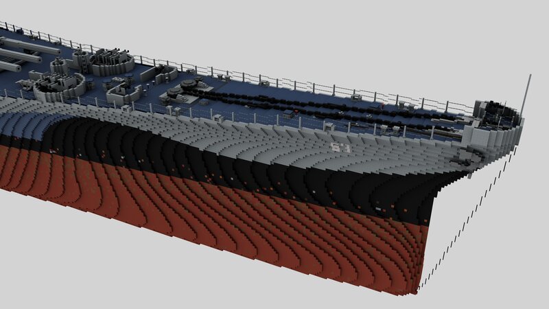 USS Missouri Minecraft Map