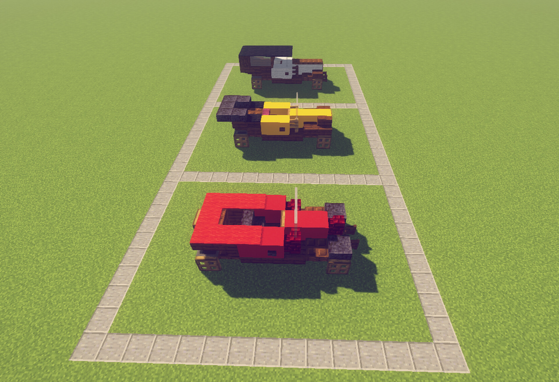 Old Cars Minecraft Map