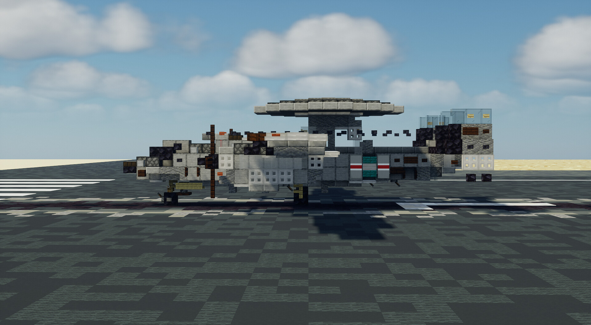 E-2C Hawkeye - 1.5:1 Minecraft Map