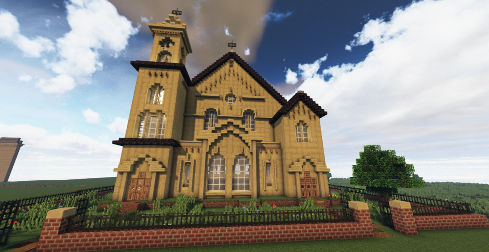 Church Build Minecraft Map