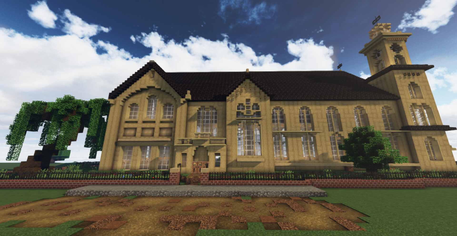 Church Build Minecraft Map