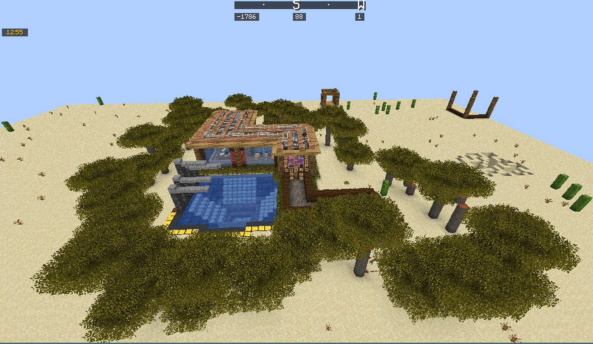 Phoenix house map Minecraft Map