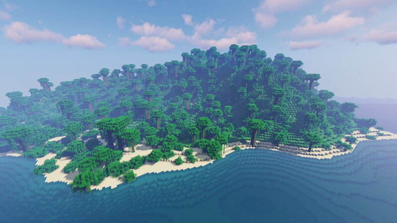 Tropical Island Group Minecraft Map
