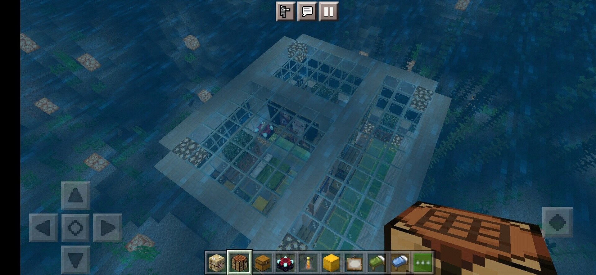 Underwater house Minecraft Map