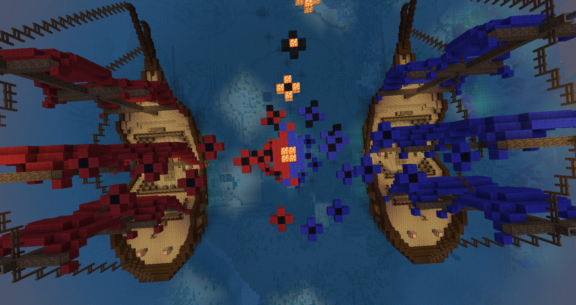 Ultimate PvP map: Ship Fight! Minecraft Map