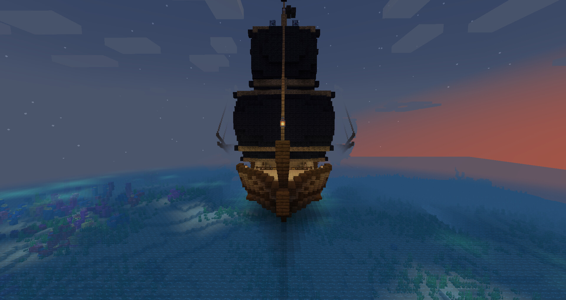 Ultimate PvP map: Ship Fight! Minecraft Map