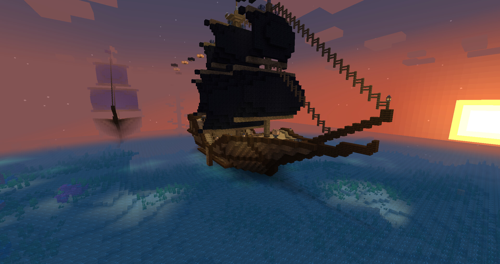 Ultimate PvP map: Ship Fight! Minecraft Map