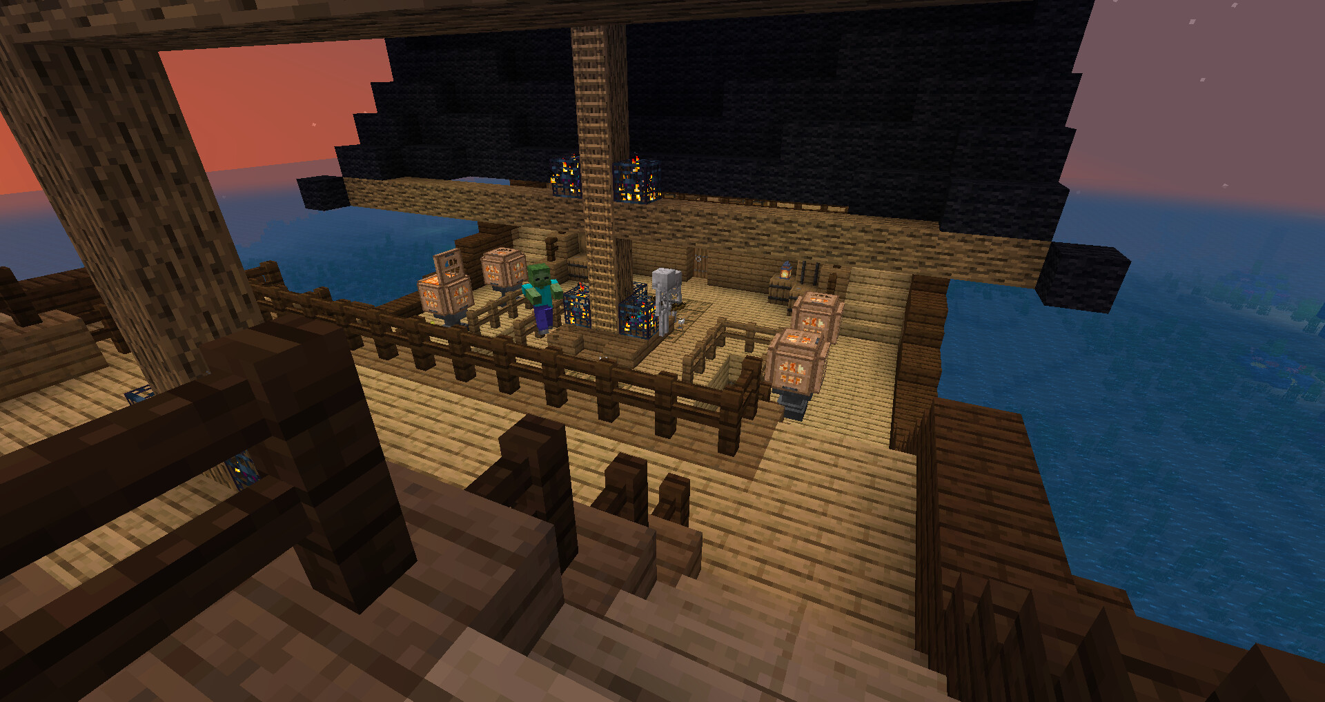 Ultimate PvP map: Ship Fight! Minecraft Map