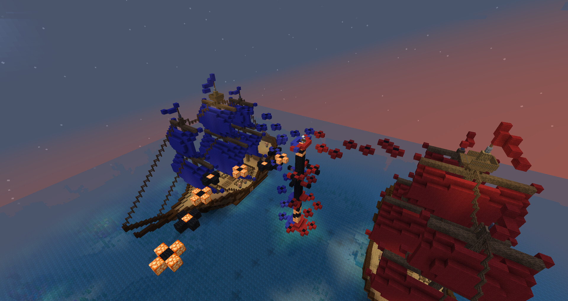 Ultimate PvP map: Ship Fight! Minecraft Map