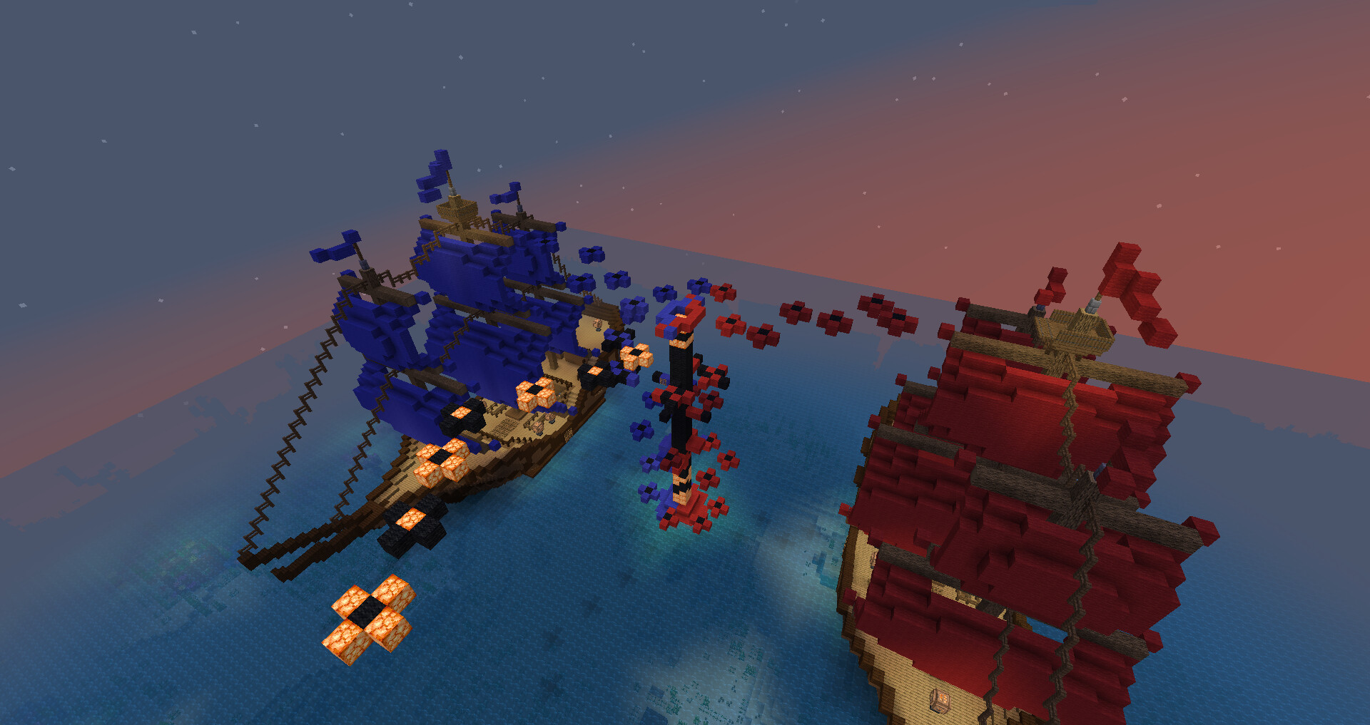 Ultimate PvP map: Ship Fight! Minecraft Map