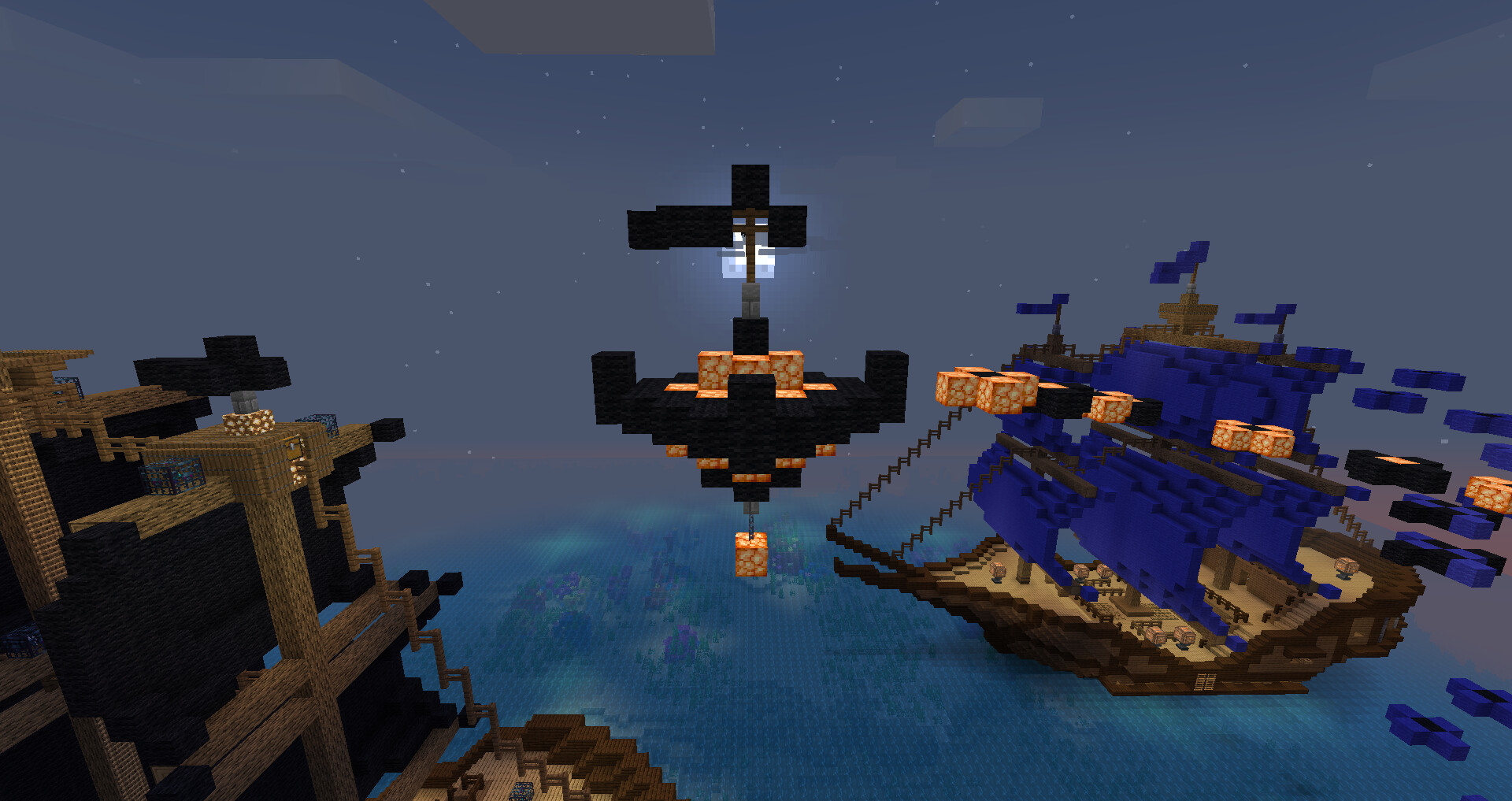 Ultimate PvP map: Ship Fight! Minecraft Map