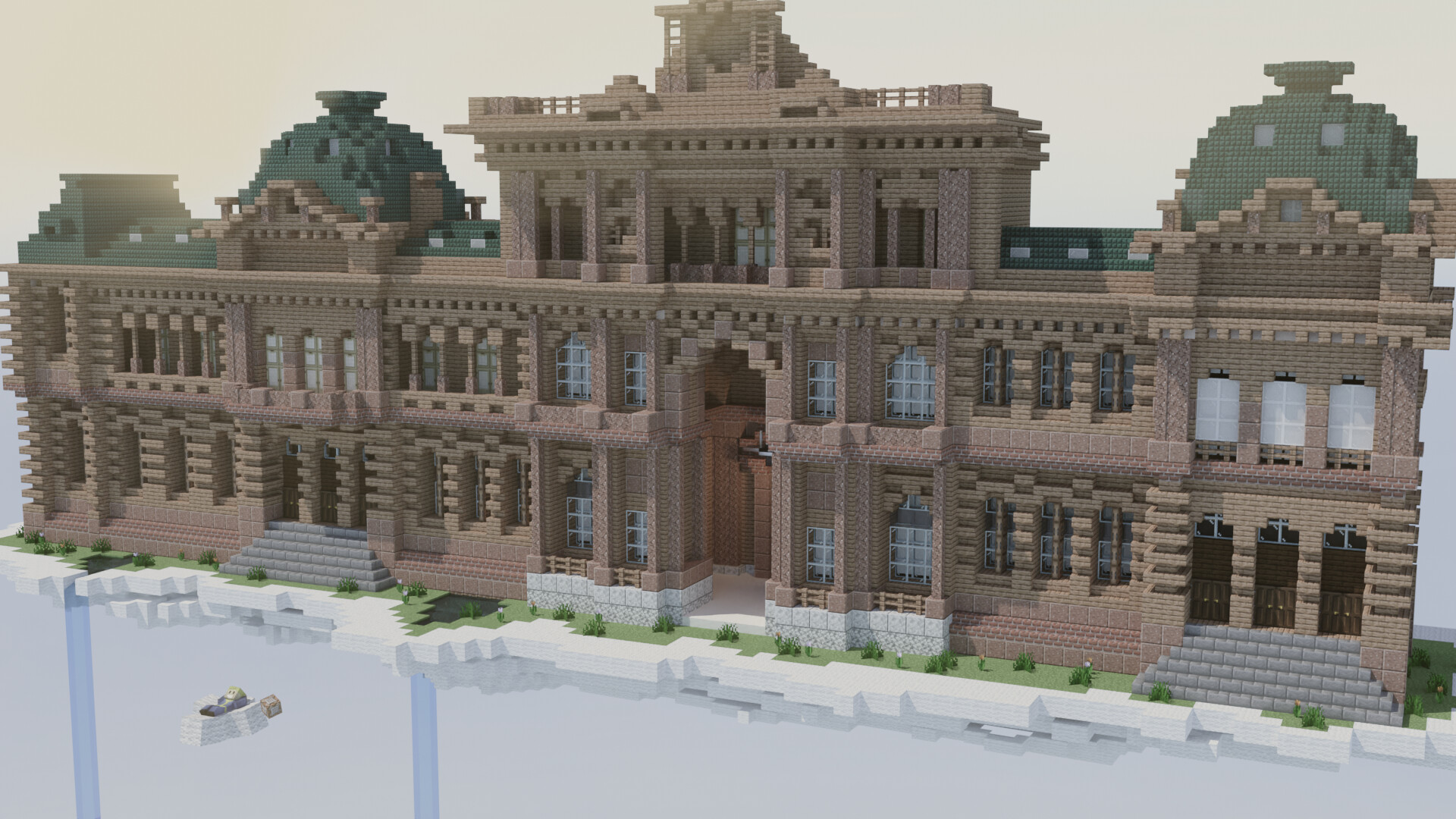 Argentina's Casa Rosada Minecraft Map